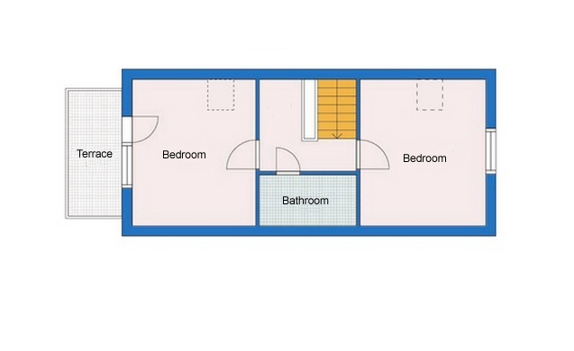 VILLA PLAN 007 - architectural plan of floors - DIGIVILLAPLANS