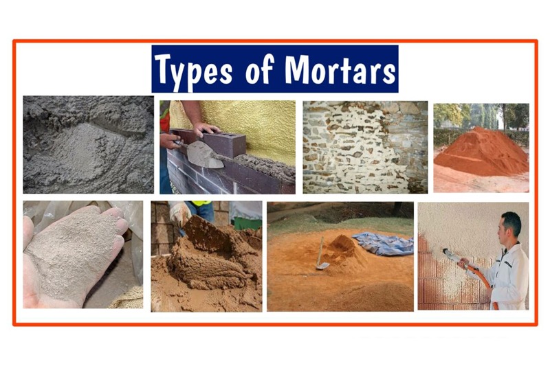 Types of Construction Mortars and Their Compositions: A Comprehensive ...